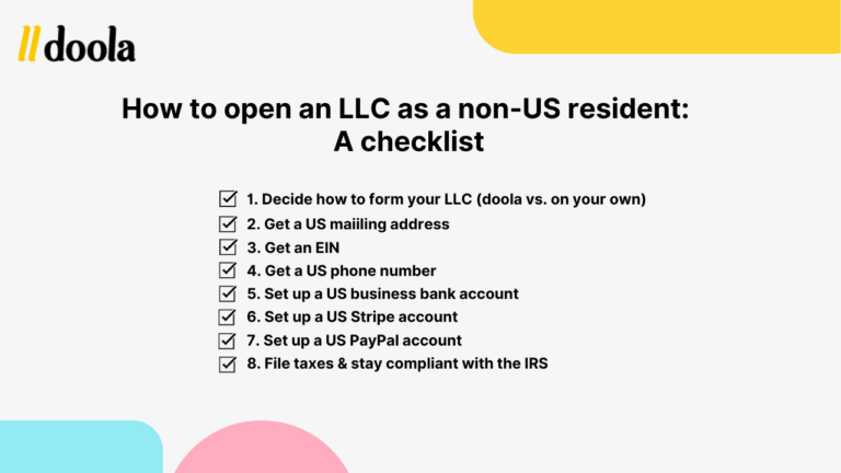 How to Open an LLC for Non US Residents: 8 Simple Steps to Get Started