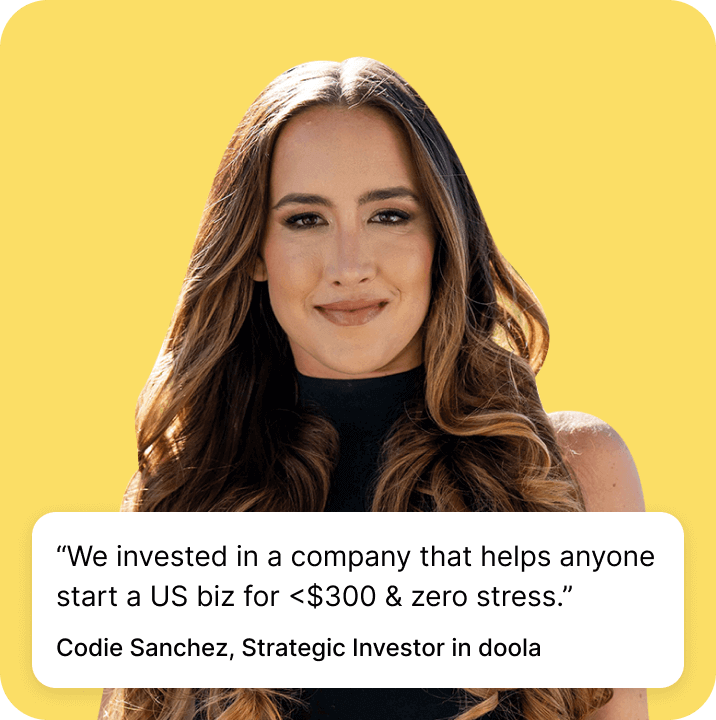 Home - Codie Sanchez - doola: Start your dream US business and keep it 100% compliant