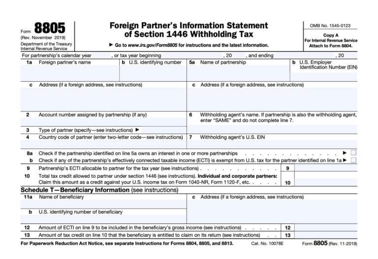 Forms 8804 & 8805: The Complete Filing Guide for Multi-Member LLCs with ...